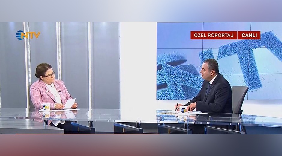 Bakanimiz Derya Yanik NTV Canli Yayinina Katildi (1) | T.C. Aile ve ...